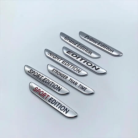 Metal Stickers for Cars – Custom Vehicle Emblems & Decals