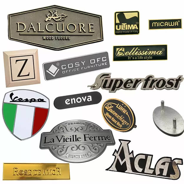 Custom Metal Plate Logos – Aluminum or Stainless Steel